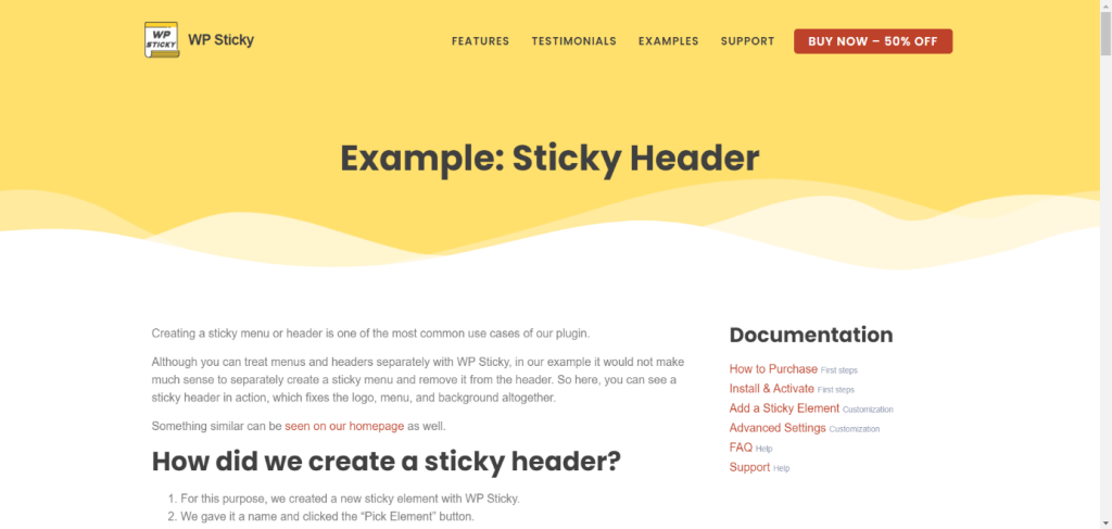 How to Create a Sticky Menu in WordPress